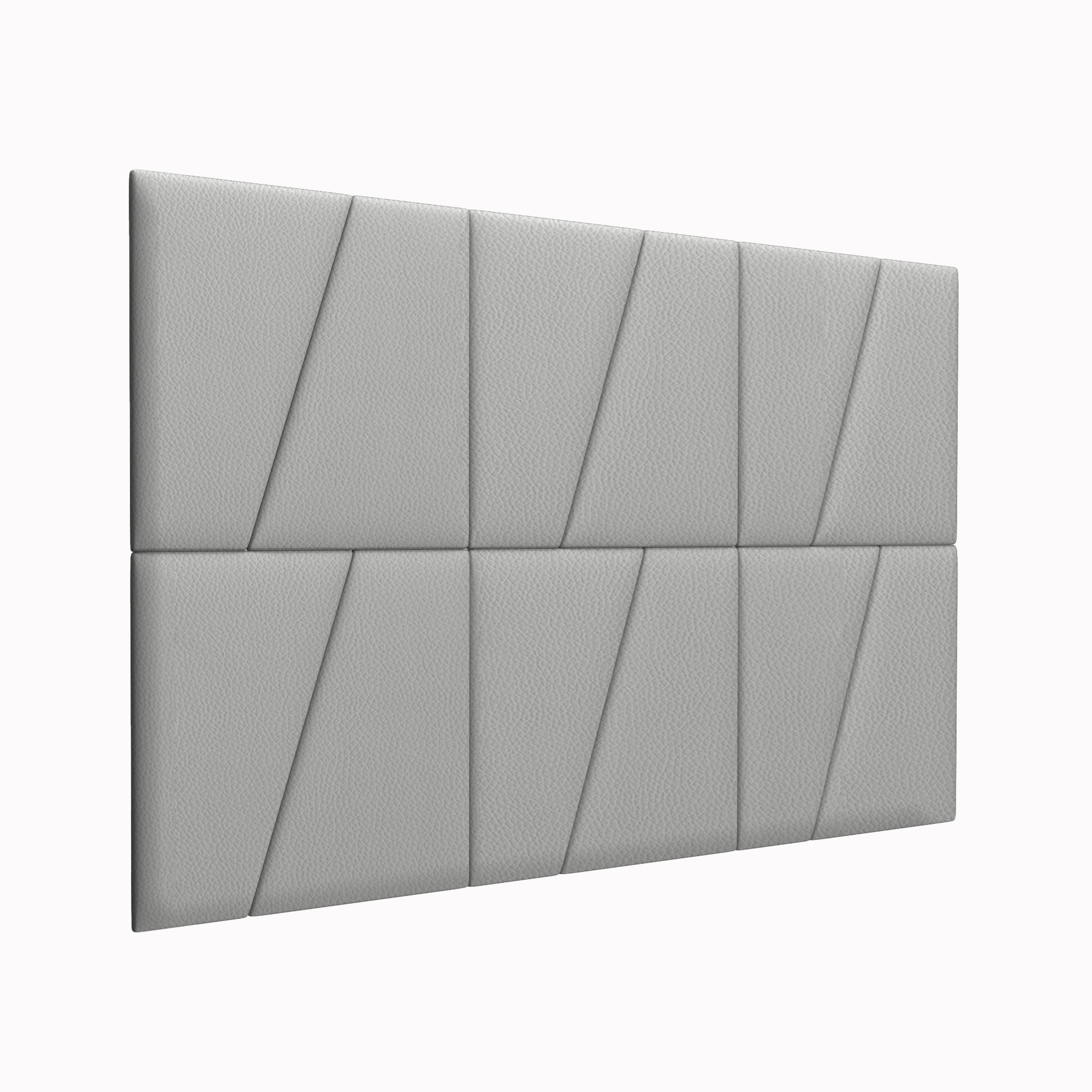 Прикроватная панель Eco Leather Grey 50х50DP см 2 шт.
