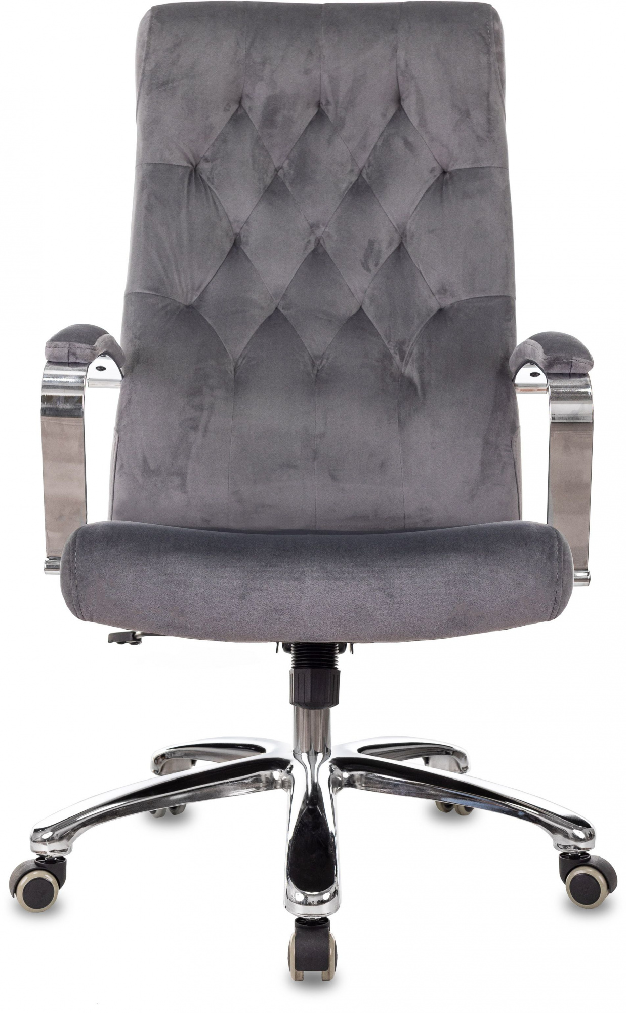 Кресло руководителя Бюрократ T-9928SL Fabric, серый