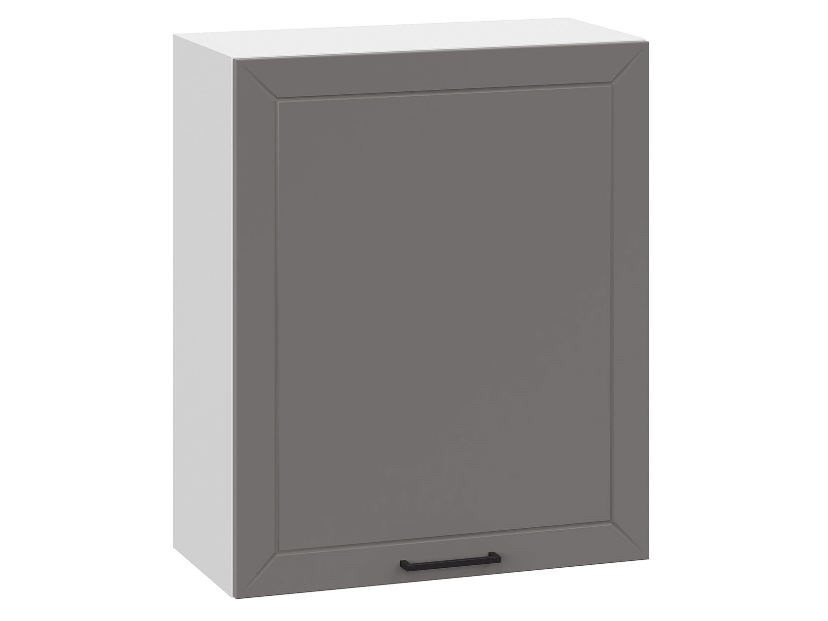 Навесной шкаф СВ-Мебель Вектор Белый / Грей 720 мм