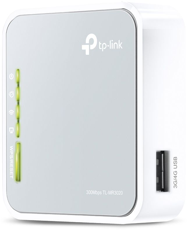 Точка доступа Wi-Fi TP-Link TL-MR3020 White