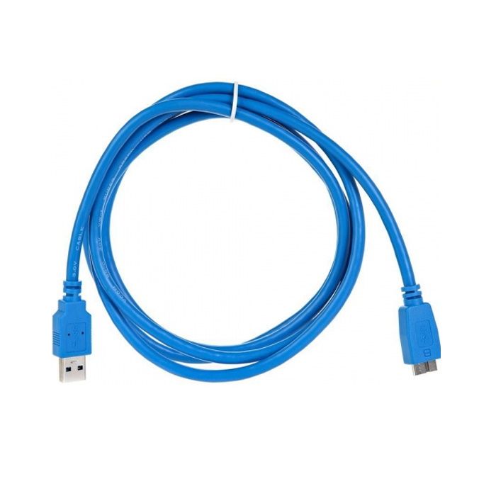 Кабель VCOM USB A-Micro USB B, M-M 1,8м Blue (VUS7075-1.8M)