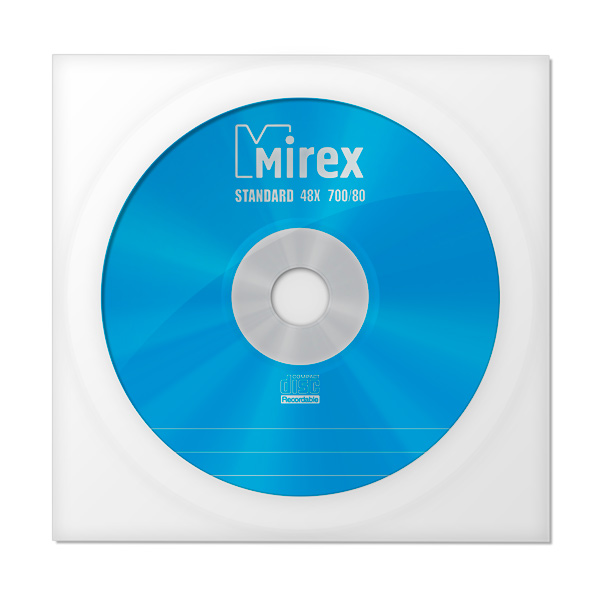 Диск Mirex 700Mb 48х Standart