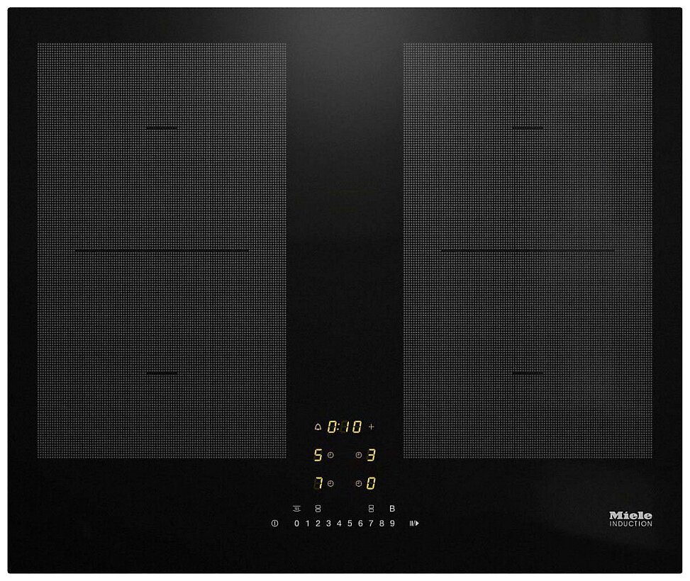 Встраиваемая варочная панель индукционная Miele KM7465FL черный
