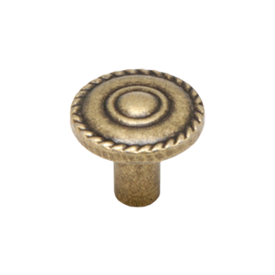 Ручка-кнопка, оксидированная бронза  RK-071 OAB
