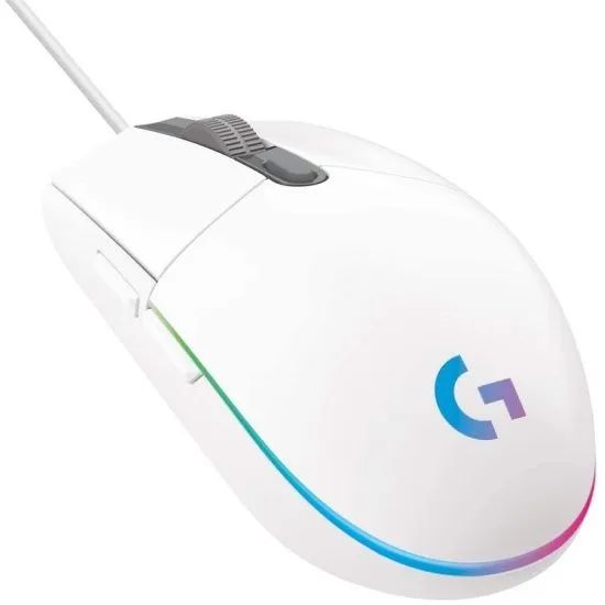 Игровая мышь Logitech G102 Lightsync White (910-005809)