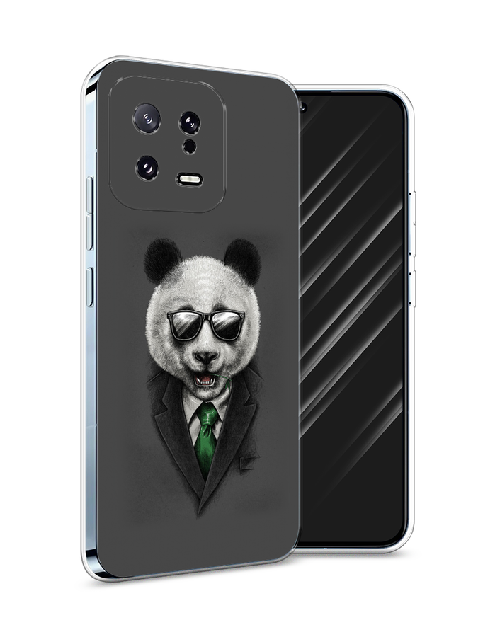 Чехол Awog на Xiaomi 13 5G "Деловая панда"