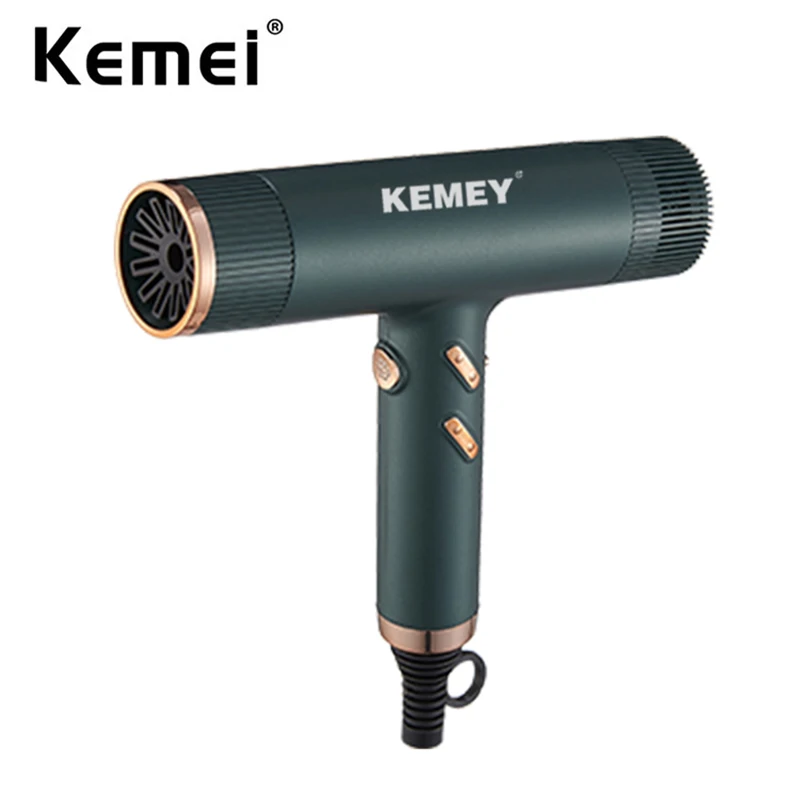 Фен KEMEI KM-2062 1500 Вт зеленый