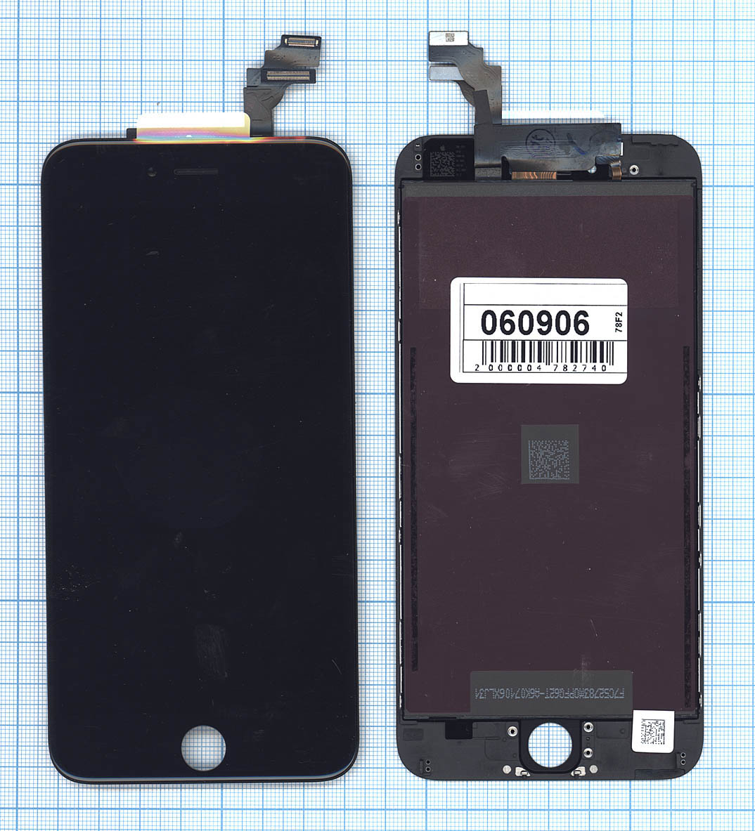 Дисплей для iPhone 6 Plus в сборе с тачскрином (Foxconn) черный