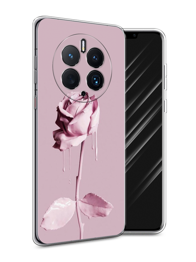 Чехол Awog для Huawei Mate 50 Pro "Роза в краске"