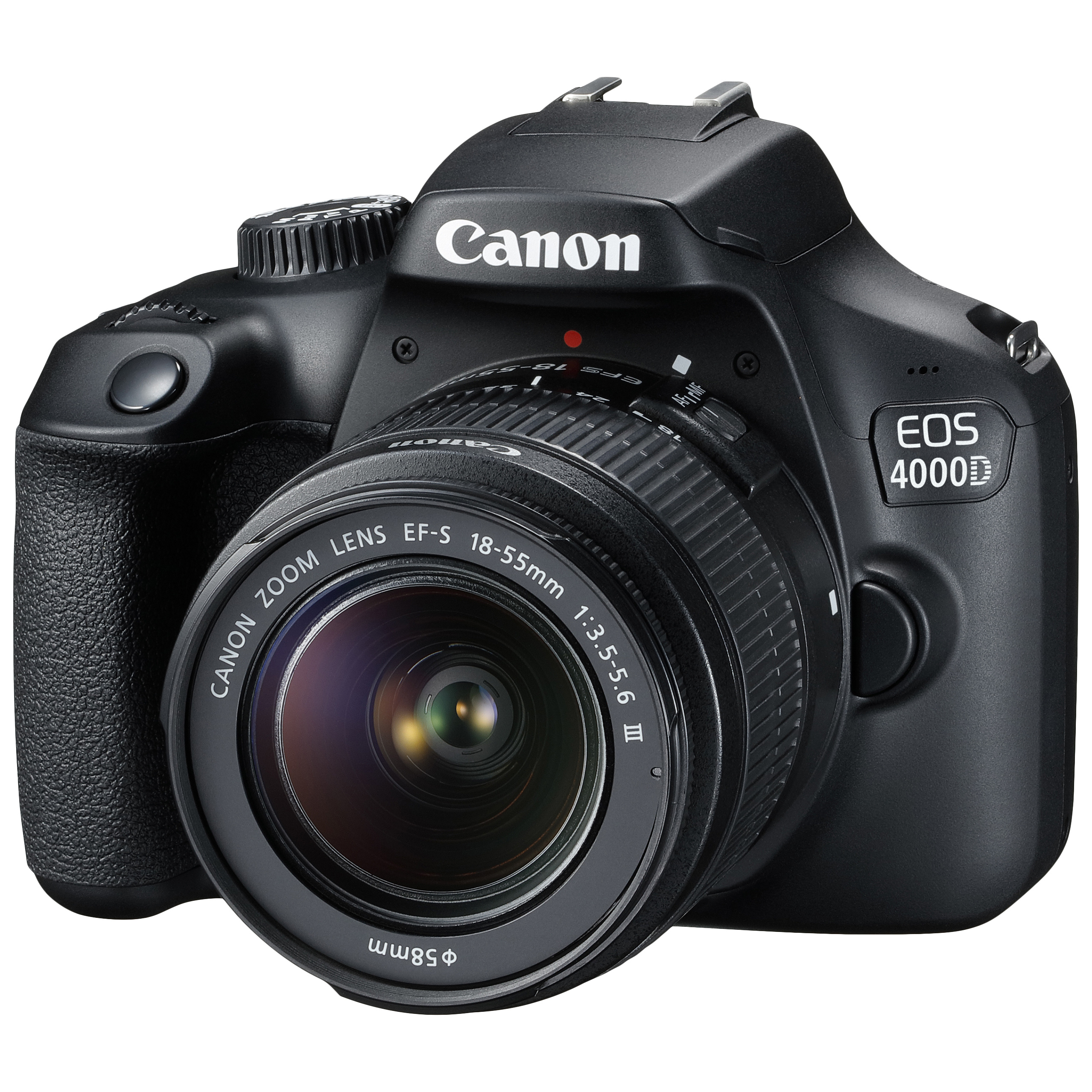 Фотоаппарат зеркальный Canon EOS 4000D EF-S 18-55mm III Black