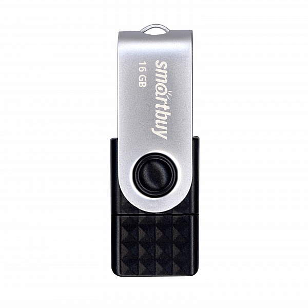 USB-флешка SmartBuy Trio 16GB Black (SB6GBTRIO)