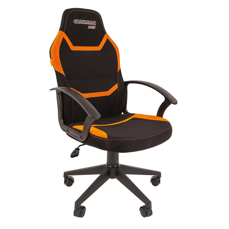 Компьютерное кресло CHAIRMAN GAME 9 NEW черный, оранжевый