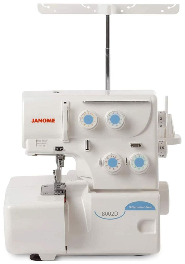 Оверлок Janome 8002D белый