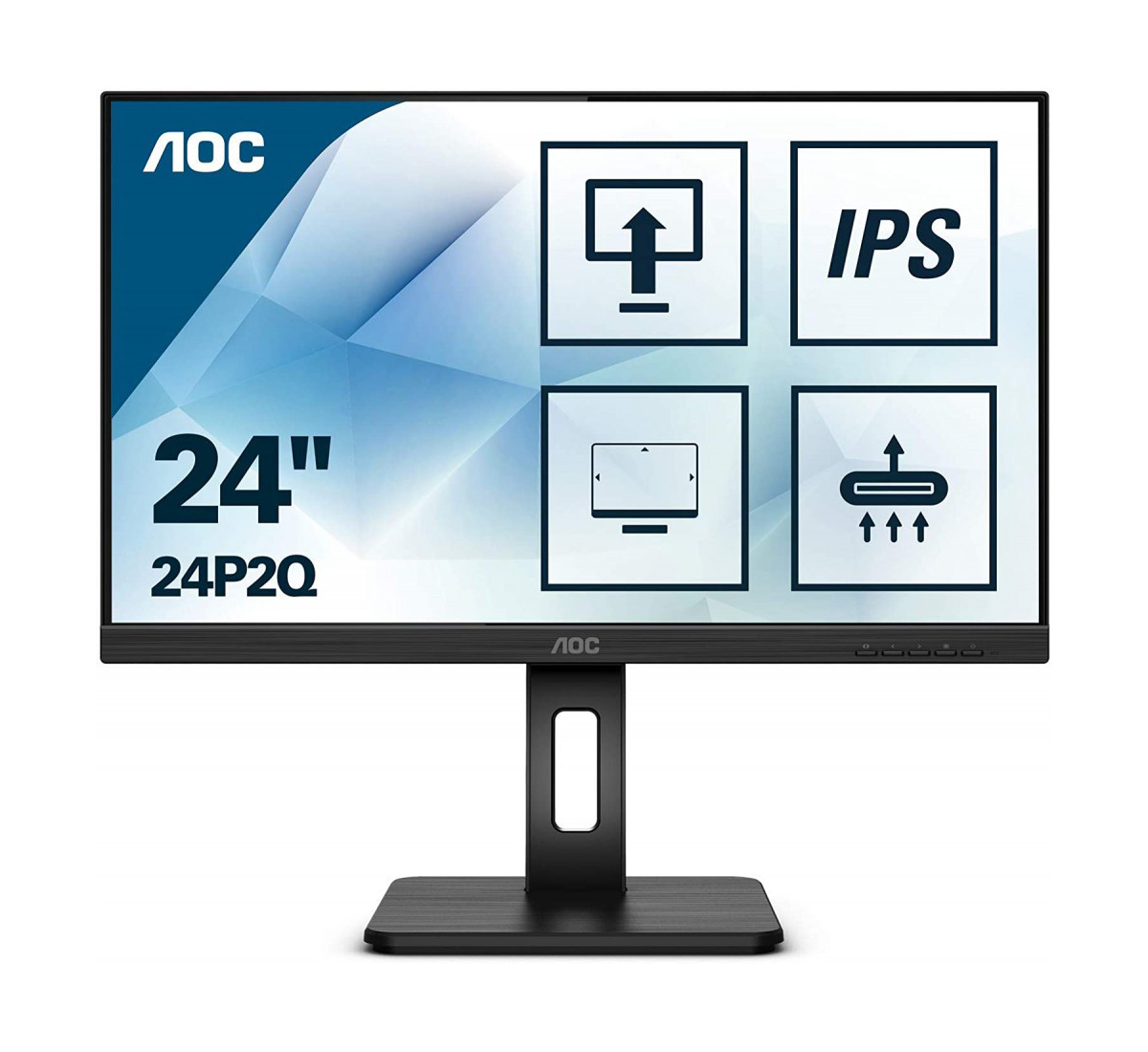 23.8" Монитор AOC 24P2Q Black 75Hz 1920x1080 IPS