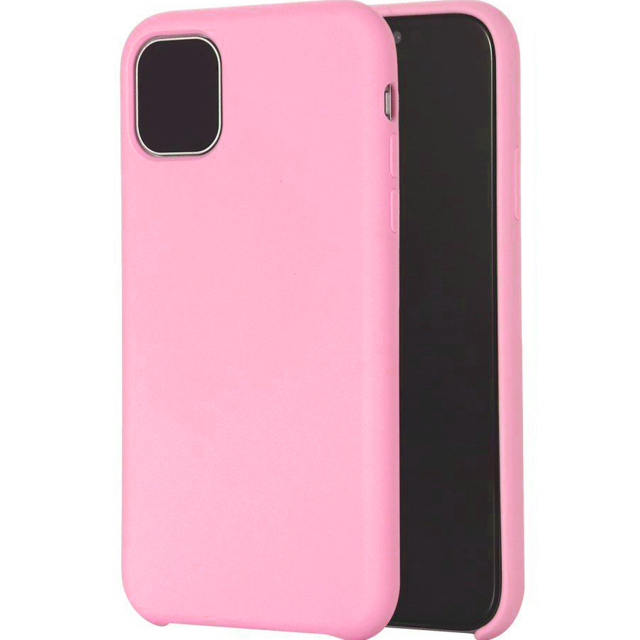Силиконовый чехол Silicone Case для iPhone 12/12 Pro 6.1", розовый