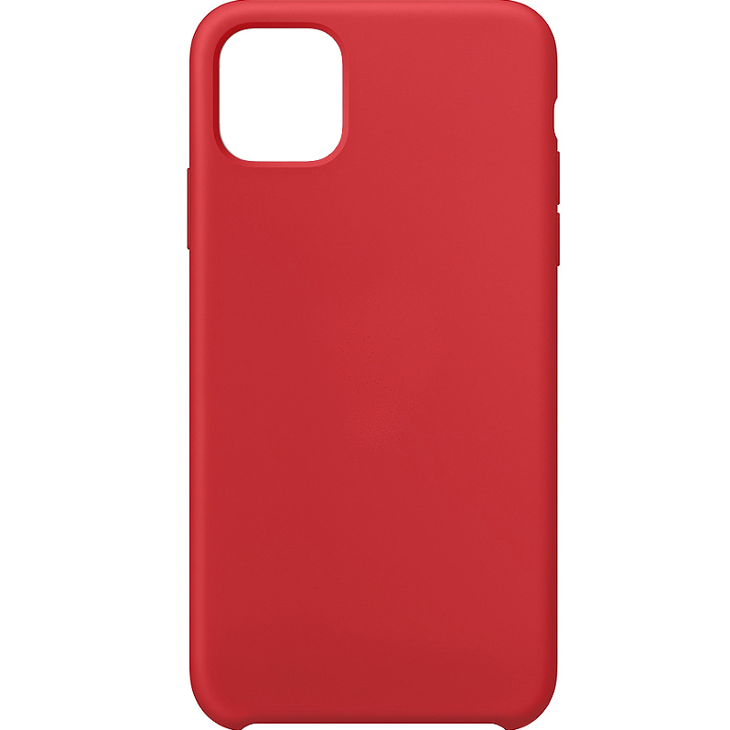 Силиконовый чехол Silicone Case для iPhone 12/12 Pro 6.1", красный