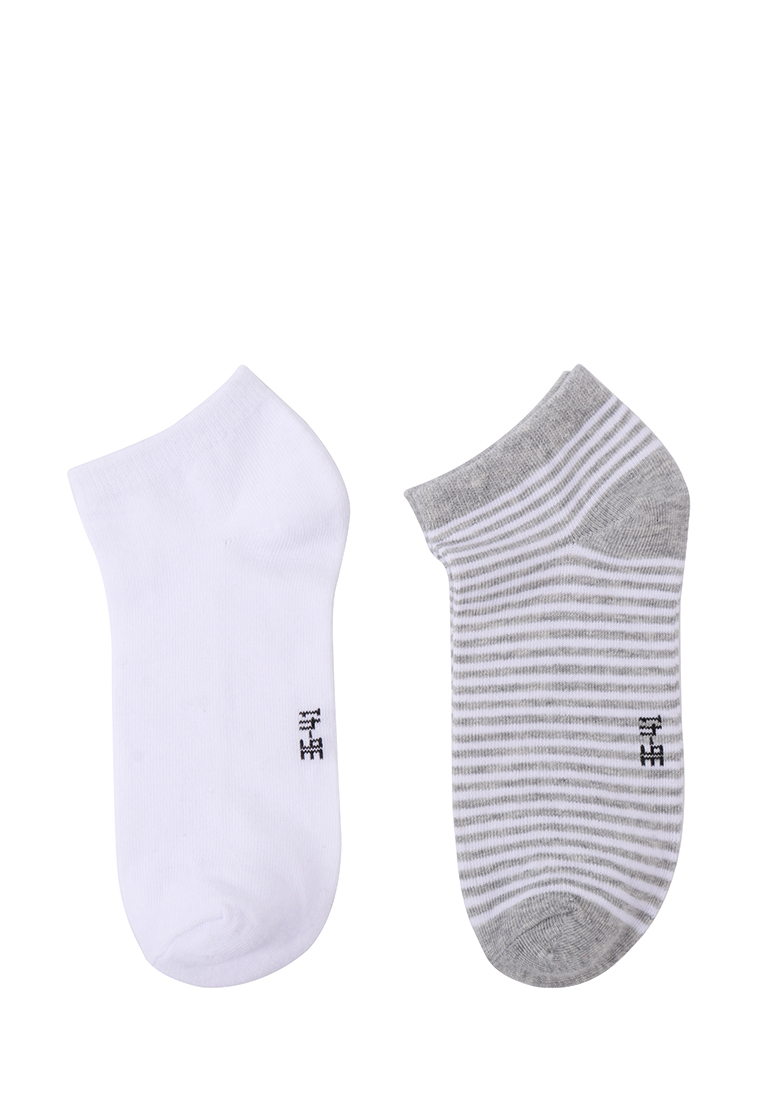Комплект носков женских Daniele Patrici 218326 белый, серый 36-41