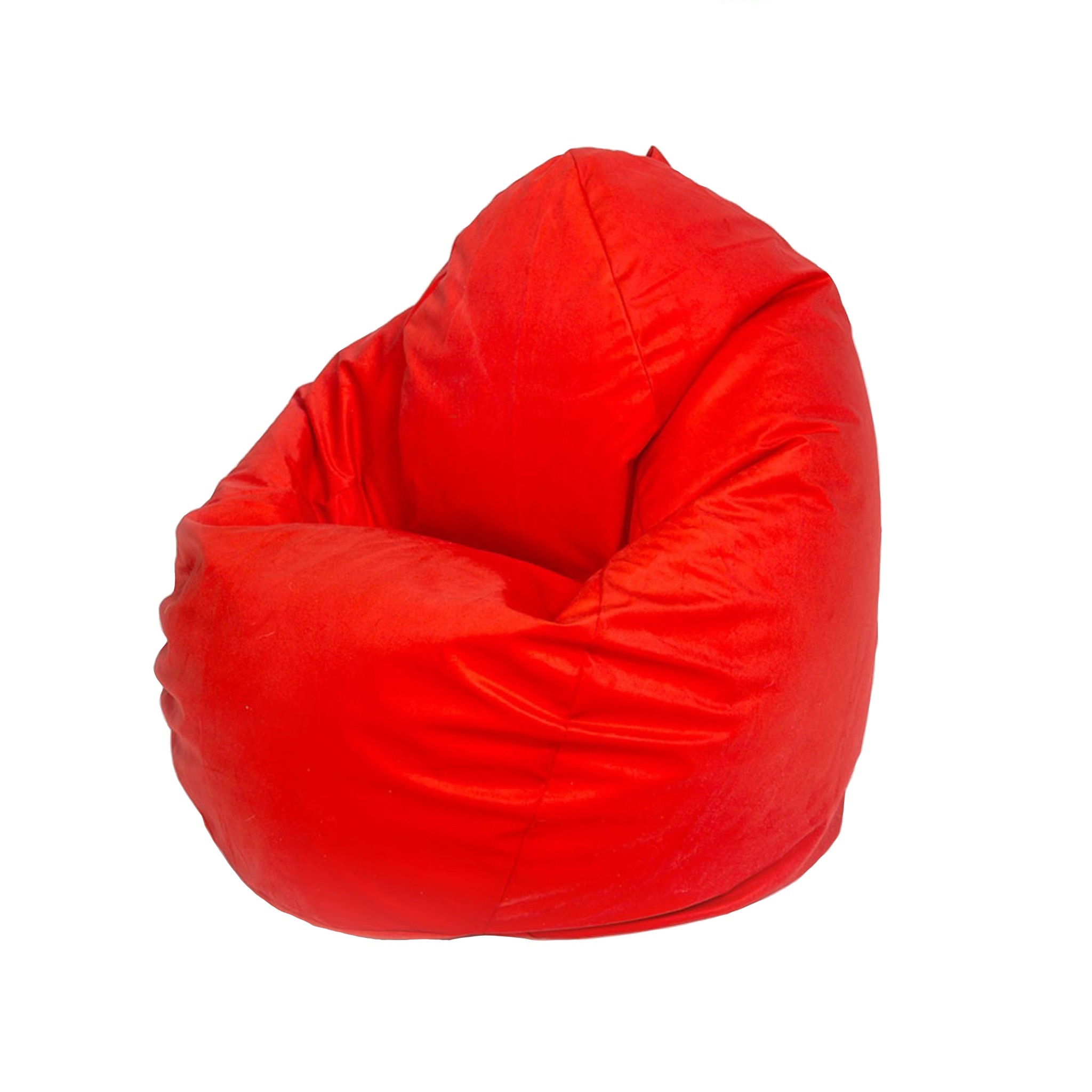 кресло мешок WowPuff ГРУША МАКСИ пенополистирол велюр . Красный