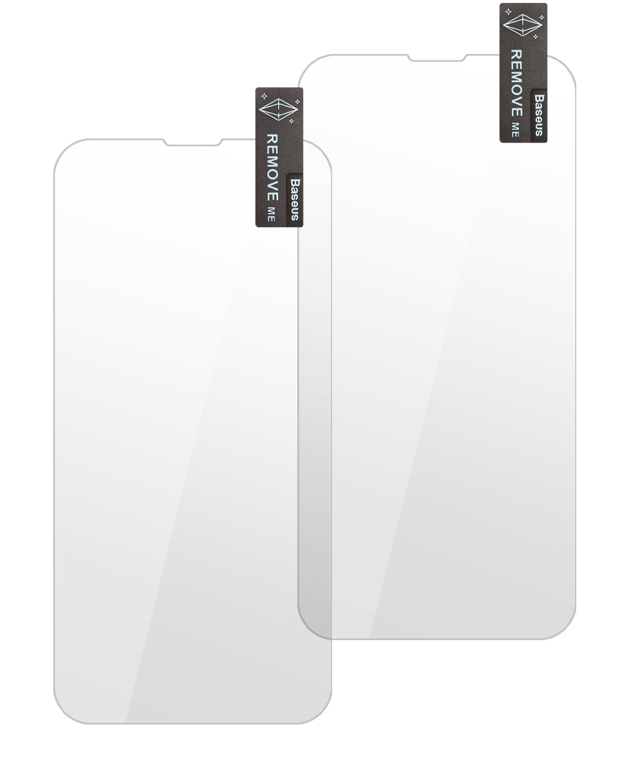 Защитное стекло Baseus для iPhone 13 Mini 5.4 0.33 mm Super Crystal Clear без рамки, 2 шт