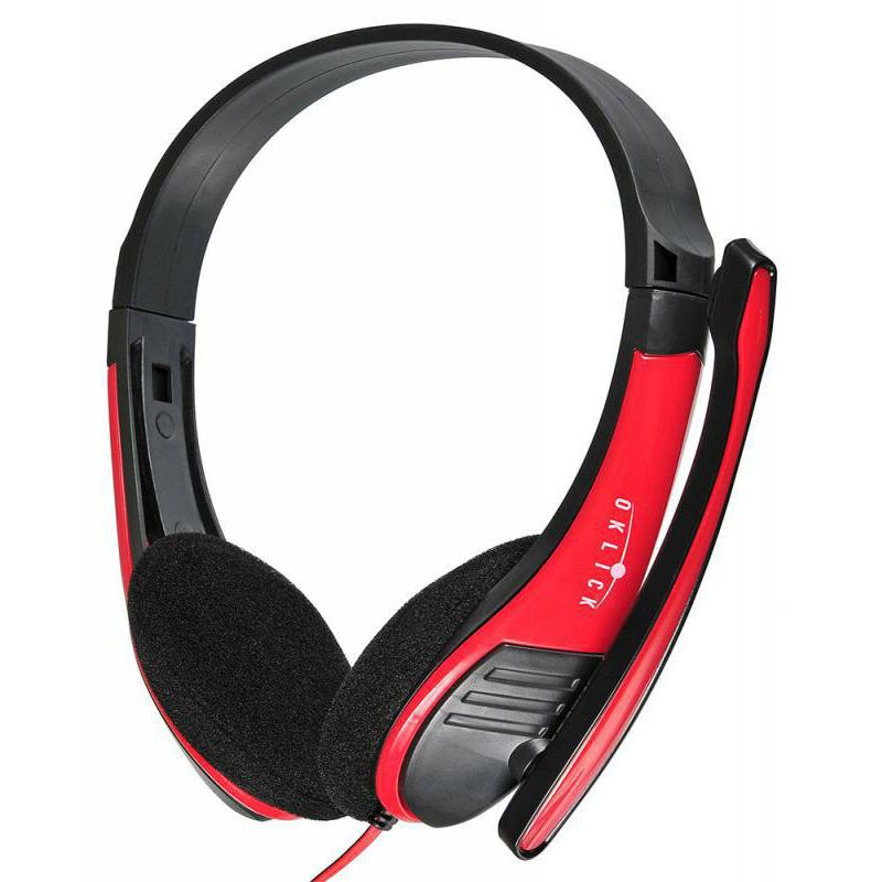 Гарнитура Oklick HS-M150 Black\Red