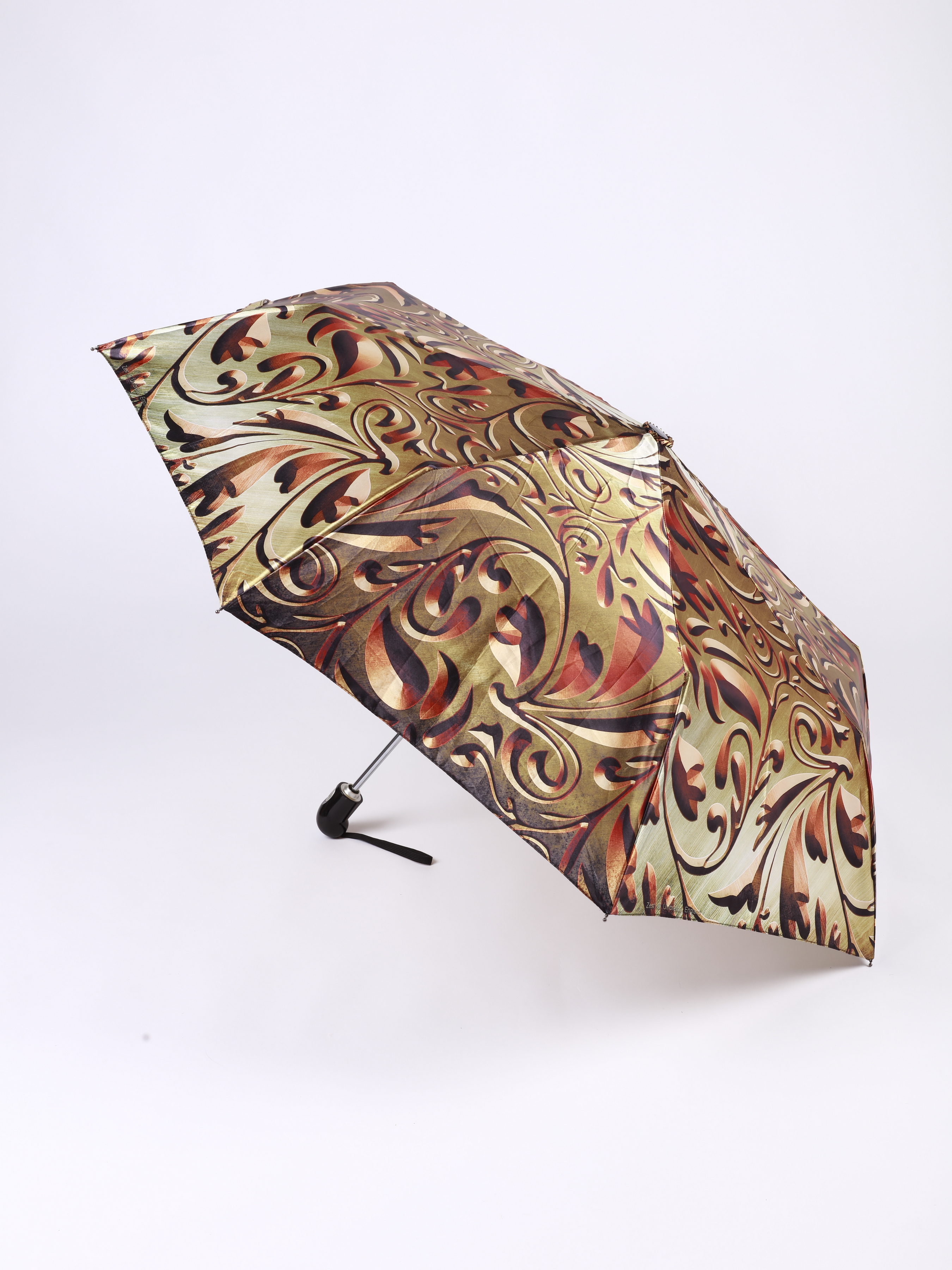 Зонт женский ZEST 83744 золотисто-коричневый