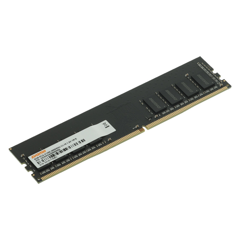 Оперативная память Digma DGMAD42666008S (1784364), DDR4 1x8Gb, 2666MHz