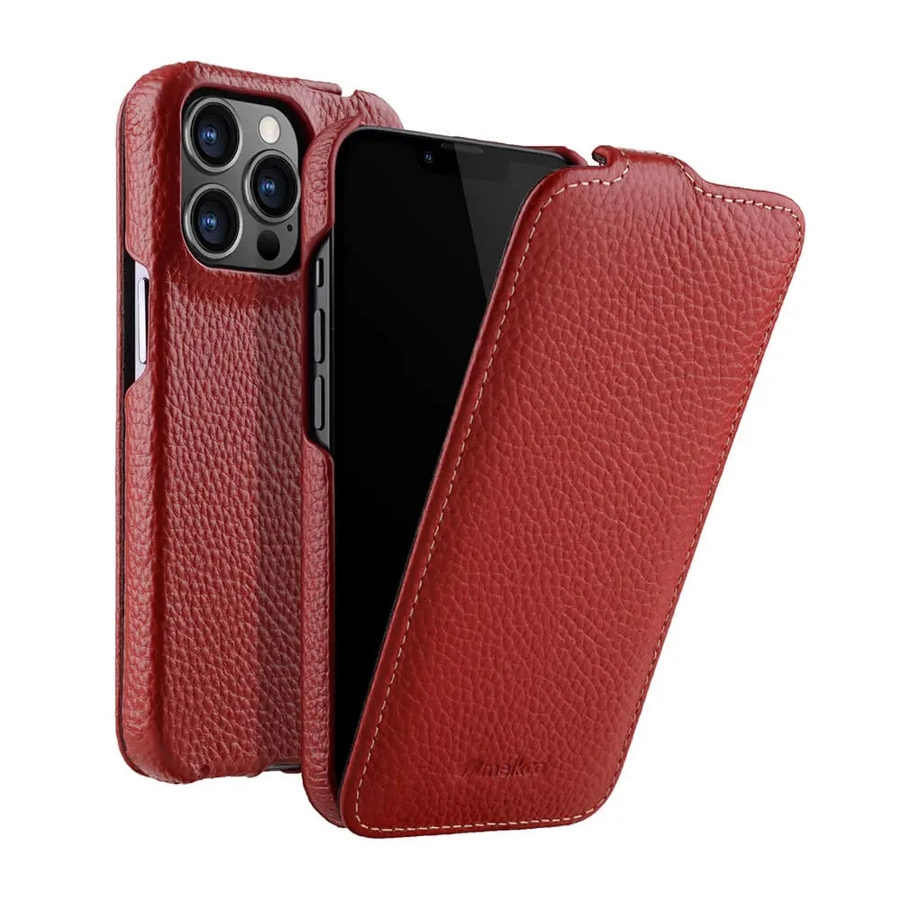 Чехол Melkco Jacka Type для Apple iPhone 14 Pro красный