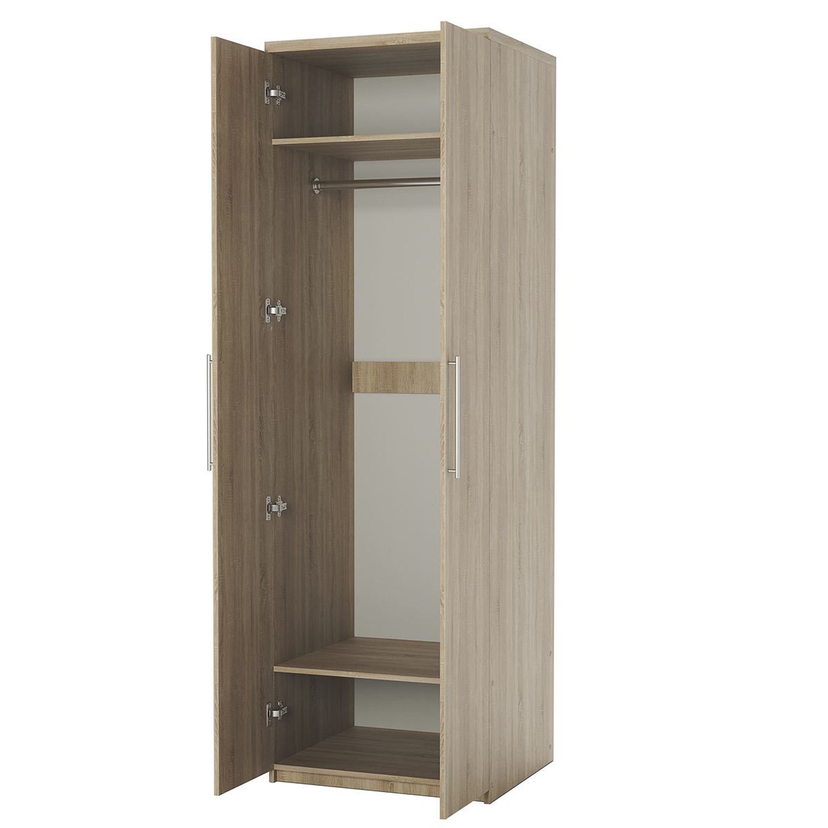 Шкаф для одежды Шарм-Дизайн Мелодия МШ-21 80х60 Дуб Сонома