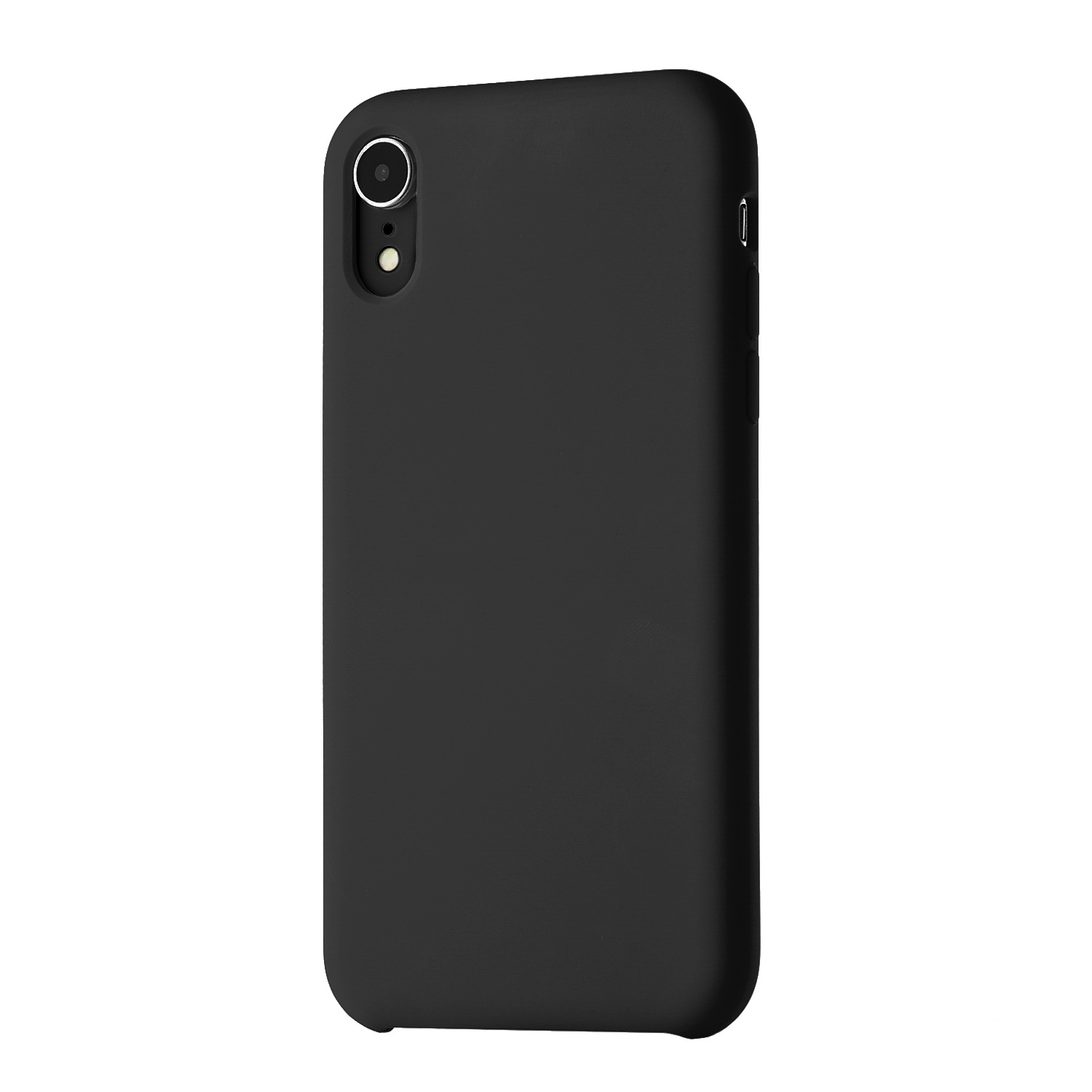 Чехол uBear для iPhone XR, силикон soft touch, черный