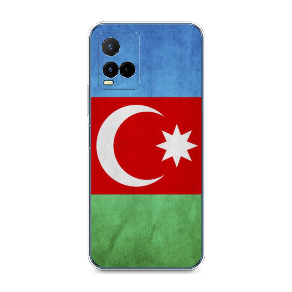 Чехол Awog на Vivo Y33s/Y21 "Флаг Азербайджана"