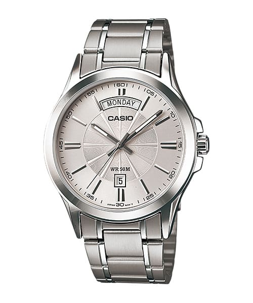 Наручные часы мужские Casio MTP-1381D-7A серебристые