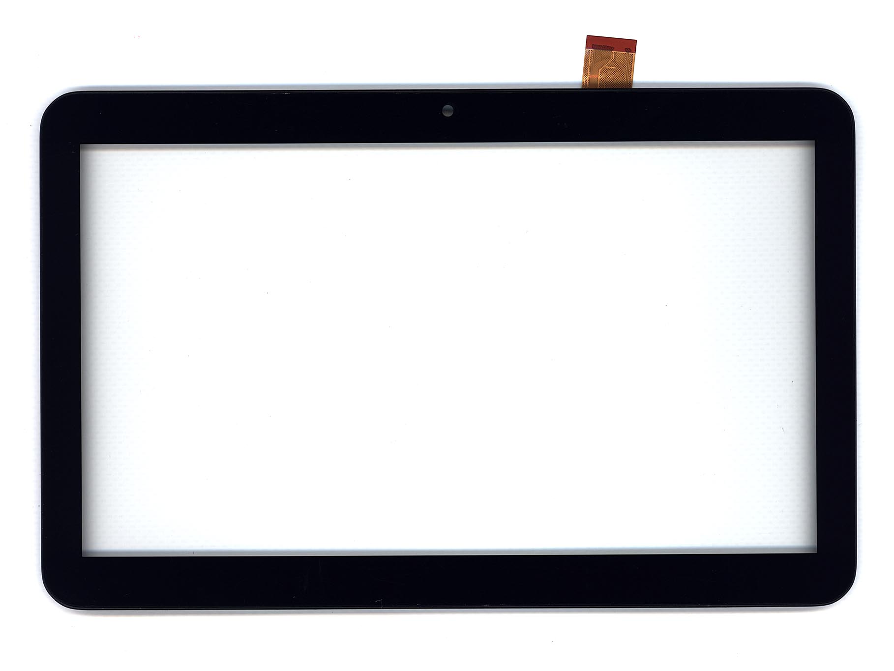 Сенсорное стекло (тачскрин) для Irbis TZ142 черное с рамкой