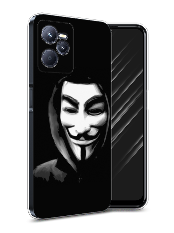 Чехол Awog  на Realme C35 "Анонимус"