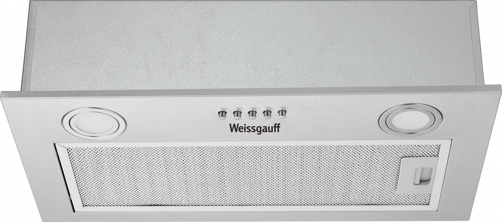 Вытяжка встраиваемая Weissgauff BOX 455 Inox Silver