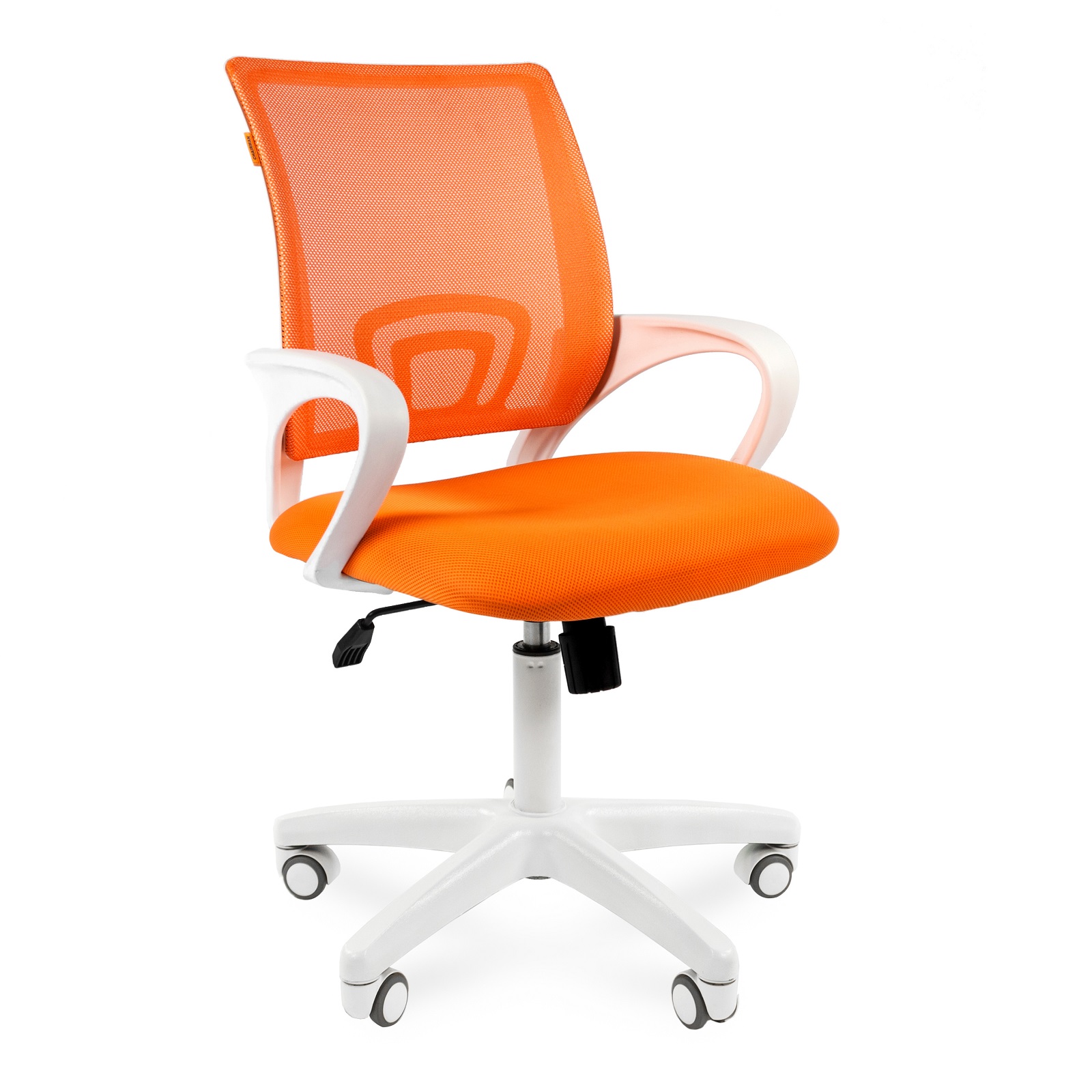 Компьютерное кресло Chairman 696 WHITE оранжевый