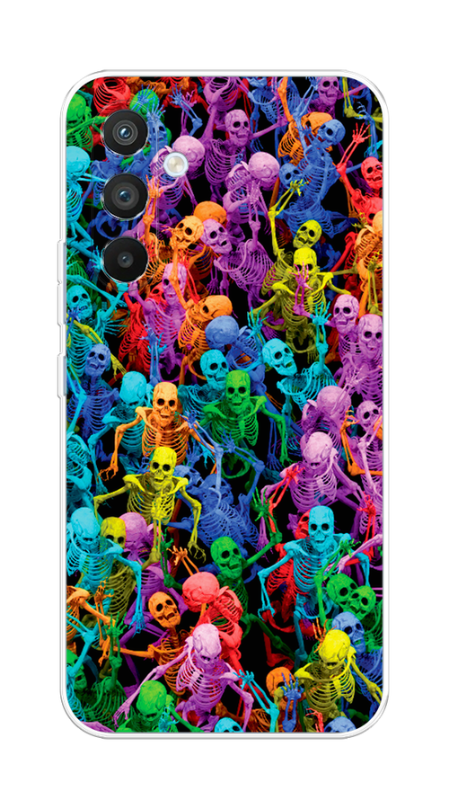 Чехол на Samsung Galaxy A54 5G "Вечеринка скелетов"