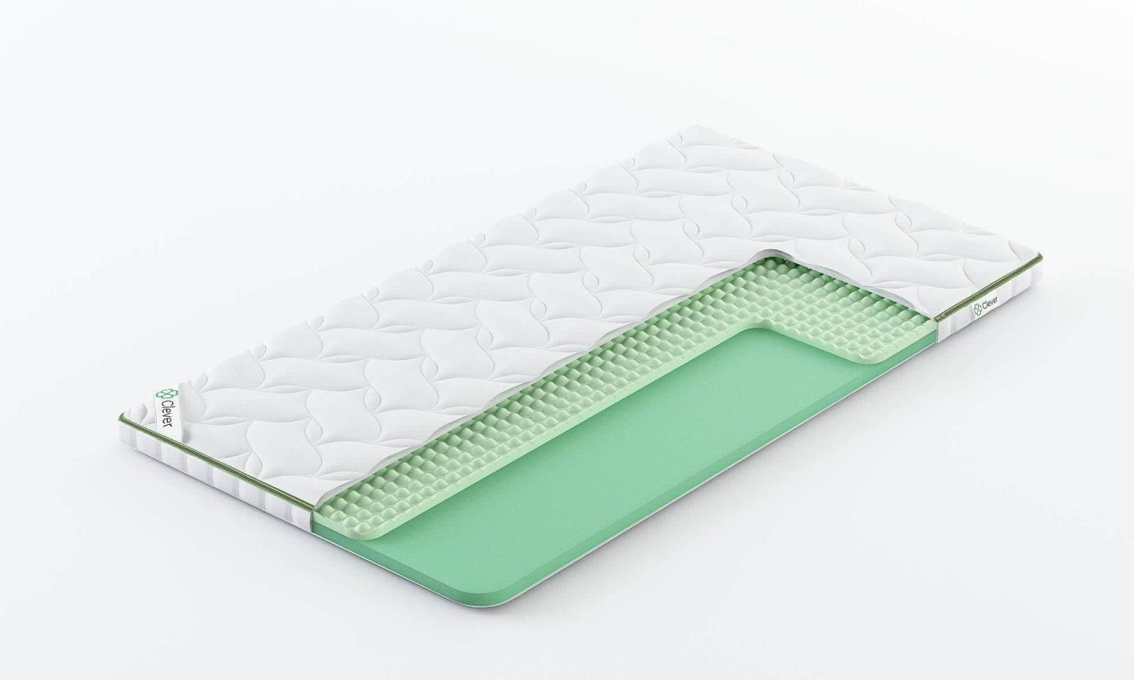Топпер Clever FoamTop Wave 70x186