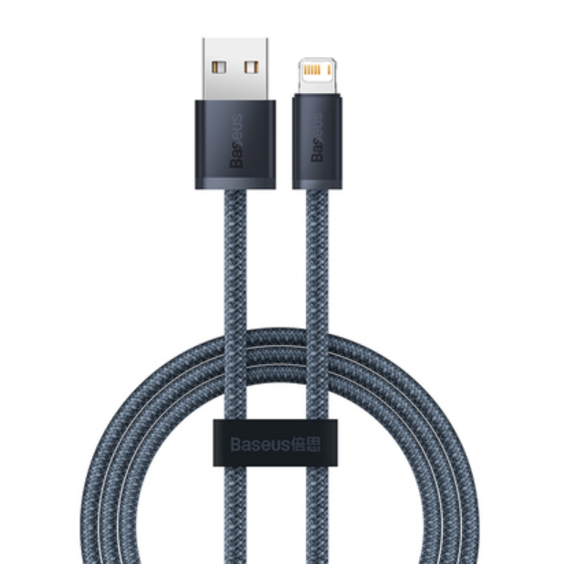 Кабель lightning - usb Baseus 1 м серый