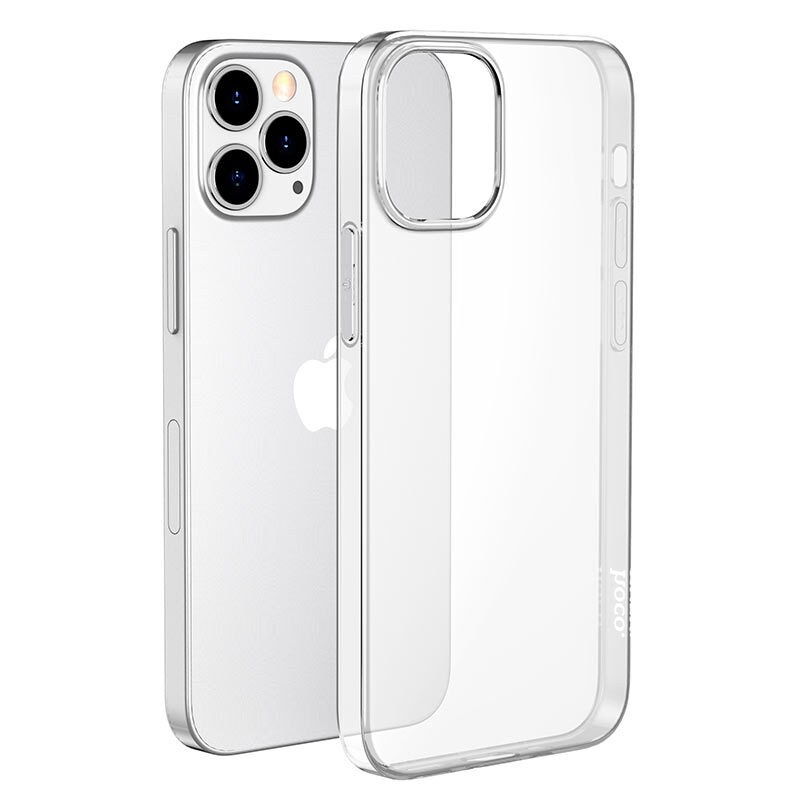 Чехол силиконовый Hoco для iPhone 12 Pro Max 6.7" Light series прозрачный