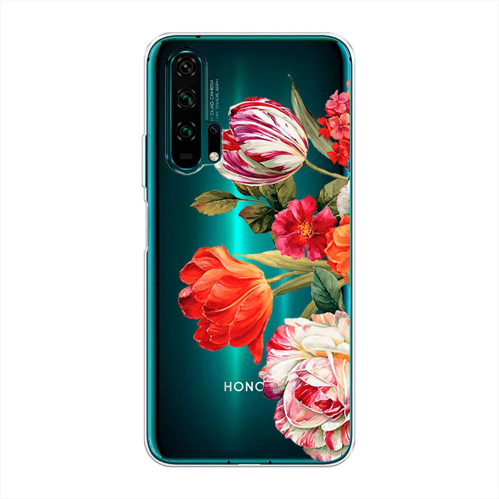 Чехол Awog  на Honor 20 Pro "Весенний букет"