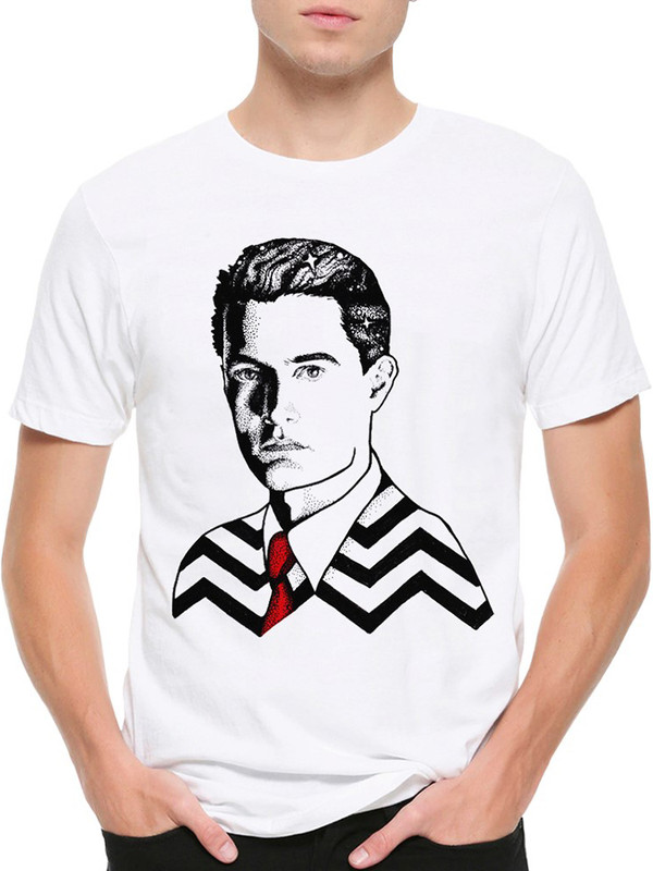 Футболка мужская DreamShirts Studio Твин Пикс / Агент Дейл Купер / Twin Peaks / белая M