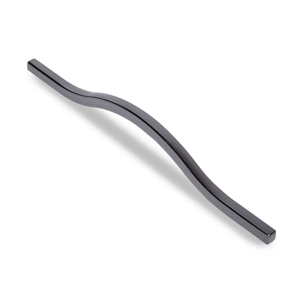 Ручка-скоба мебельная JET 706 C=160/192 мм черный никель