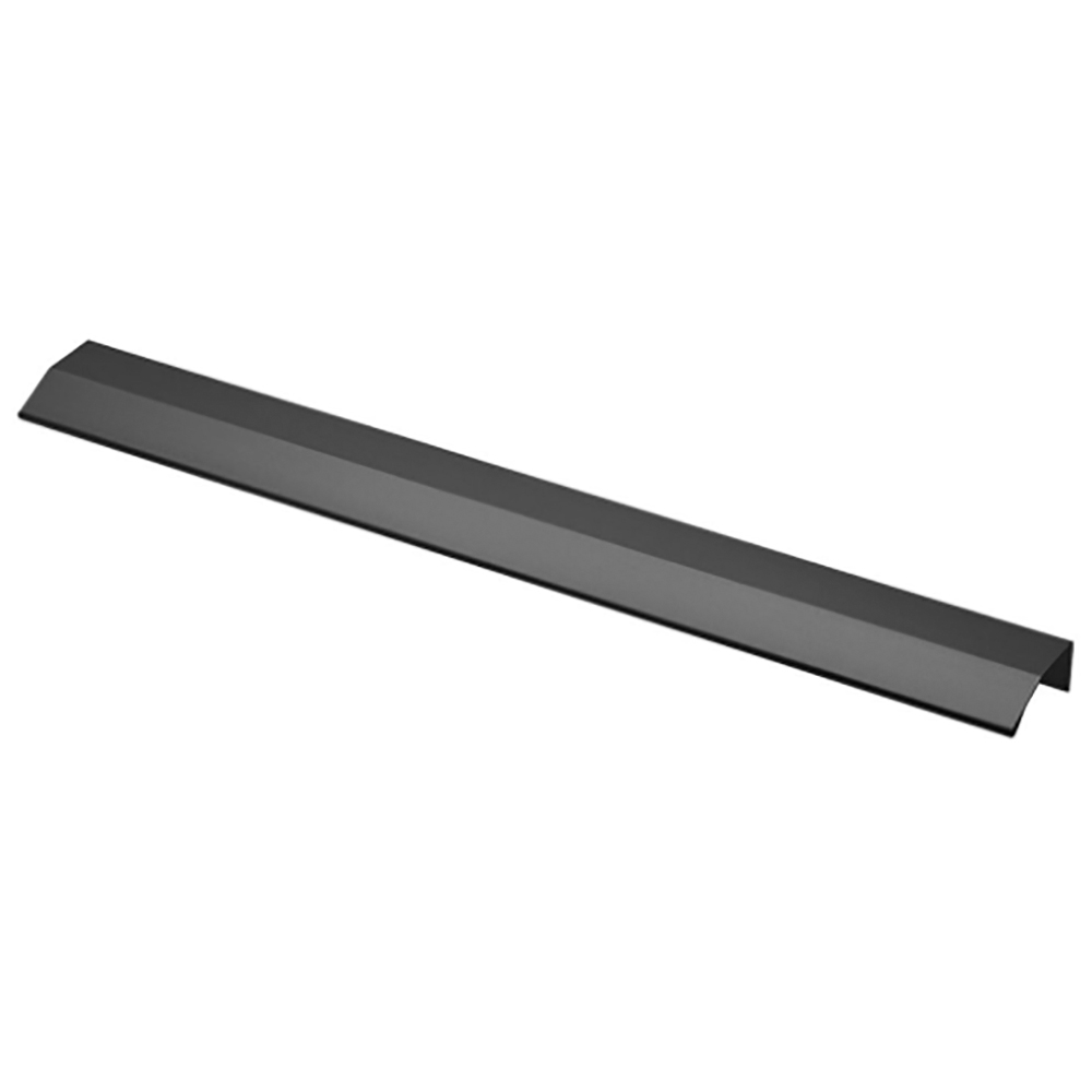 Ручка торцевая мебельная TREX C=320 мм черная матовая