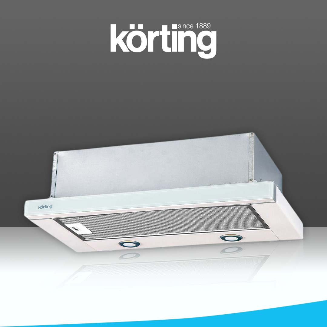 Вытяжка встраиваемая Korting KHP 6617 GW серебристый