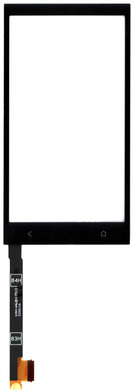 Сенсорное стекло (тачскрин) для HTC One mini черное