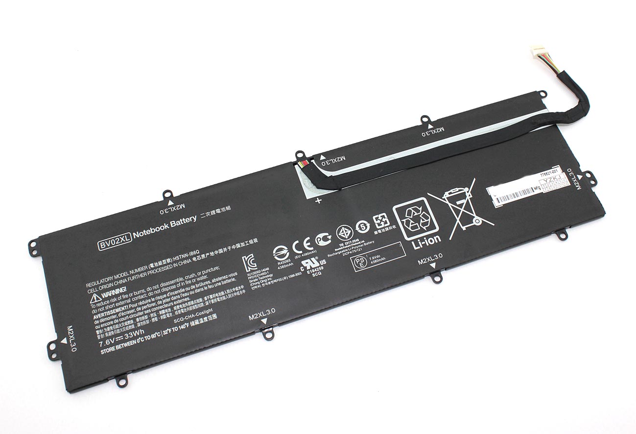 Аккумулятор для ноутбука HP Envy X2 13-J (BV02XL) 7.6V 33Wh