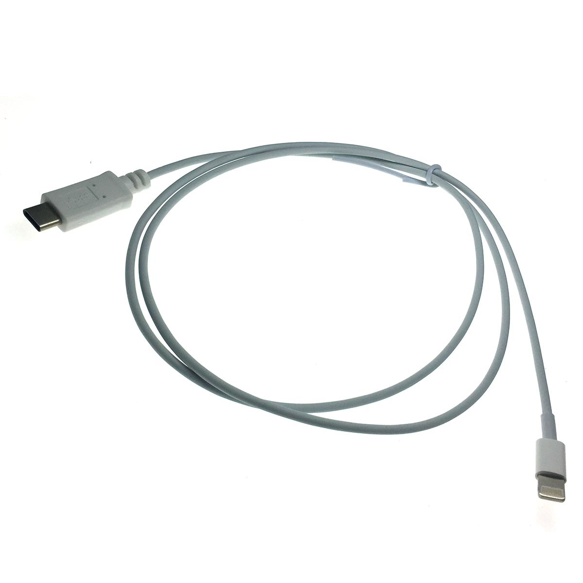 Кабель-переходник Espada Lightning 8pin-USB 3.1 type C 1м. White