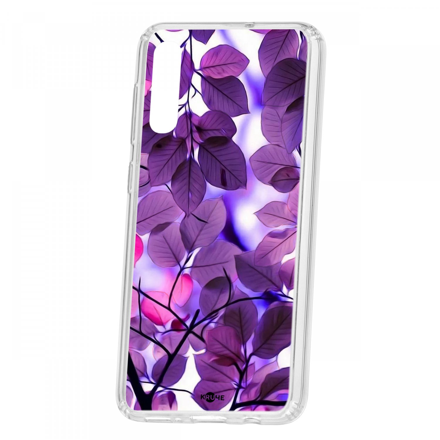 Чехол для Samsung Galaxy A50 2019 КRUЧЕ Print Purple leaves