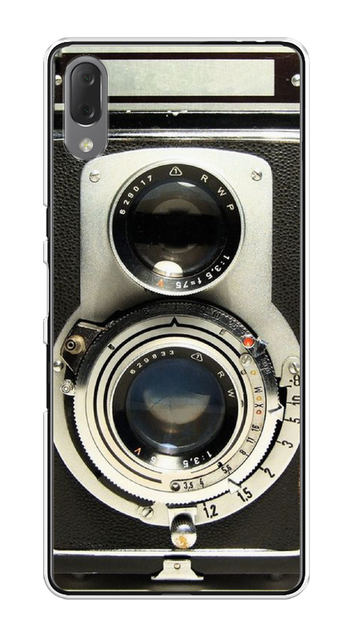 Чехол на Sony Xperia L3 "Старинный фотоаппарат"