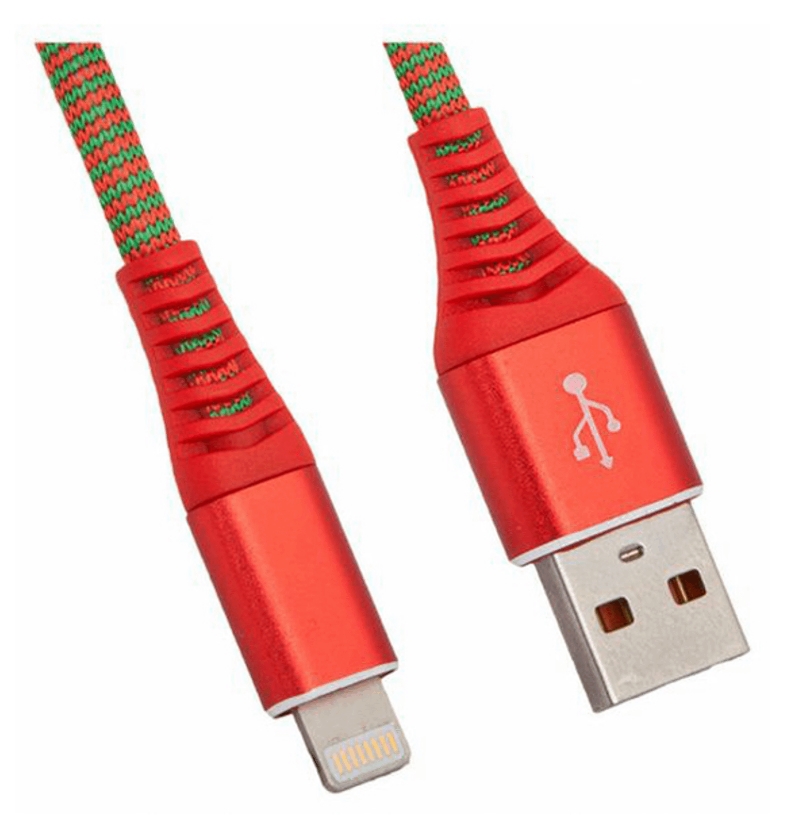 Кабель Liberty Project для Apple 8 pin Носки Red